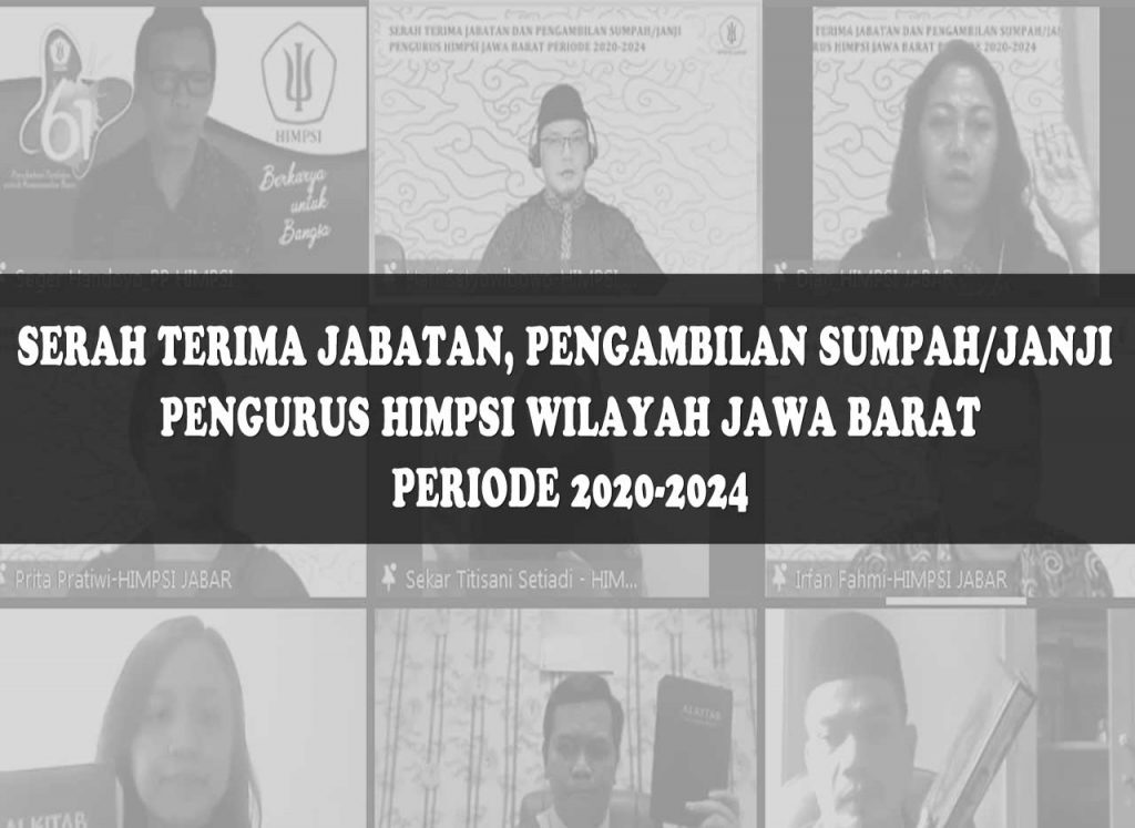 SERAH TERIMA JABATAN – Himpsi Jabar